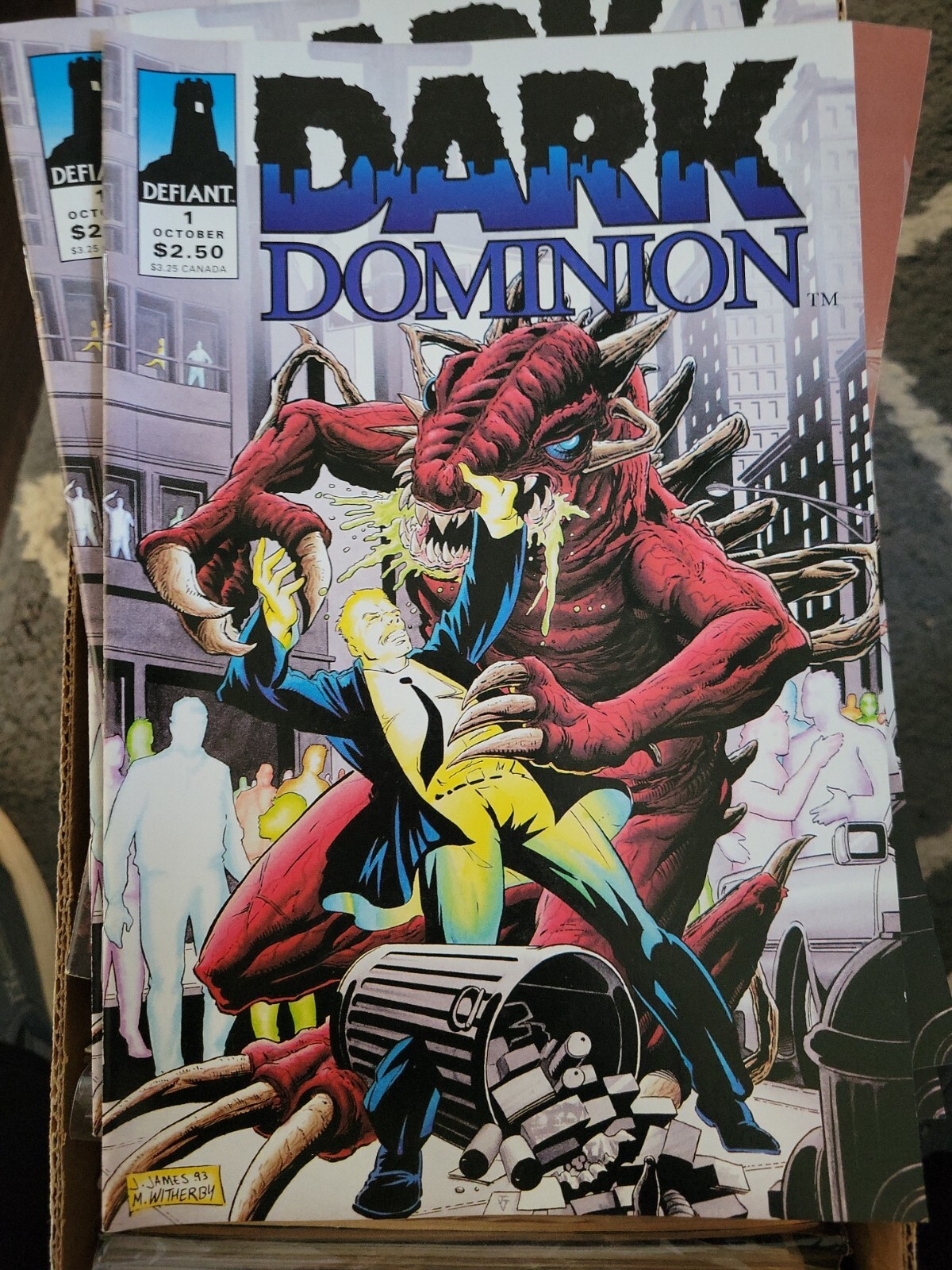 1993 DEFIANT COMICS DARK DOMINION #1 NM/MT Unread Condition | eBay