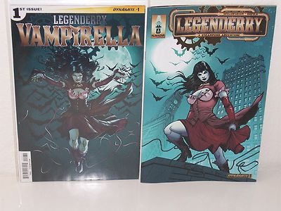 LEGENDERRY: VAMPIRELLA #1 - Rare Variant + ALAKAZAM! Exclusive #1 ...