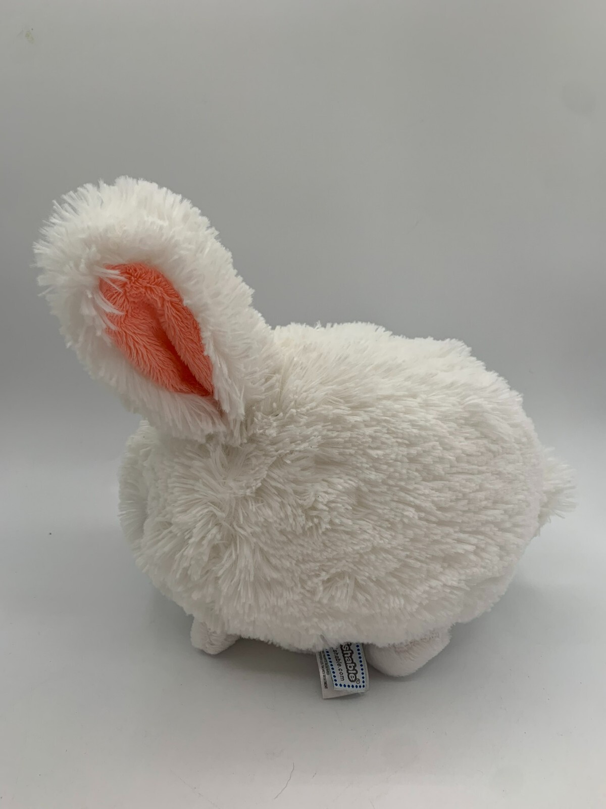 SQUISHABLE dust Bunny 2016 snuggle Plush Stuffed Ball White Rabbit 8 ...