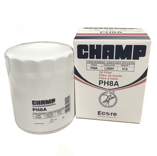 Champ PH8A High Performance Oil Filter, Each | eBay