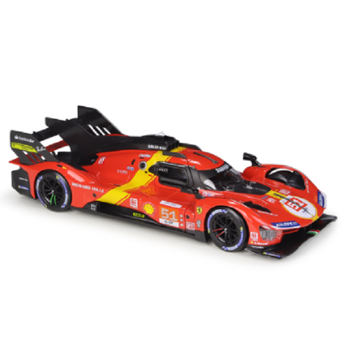 BBURAGO 1:18 2023 FERRARI 499P #51 24h Le Mans Diecast Model CAR NEW IN ...