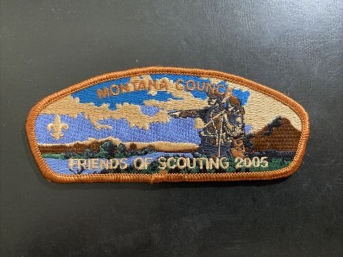 Montana Council BSA CSP FOS Lewis & Clark 2005 patch Border Bronze | eBay