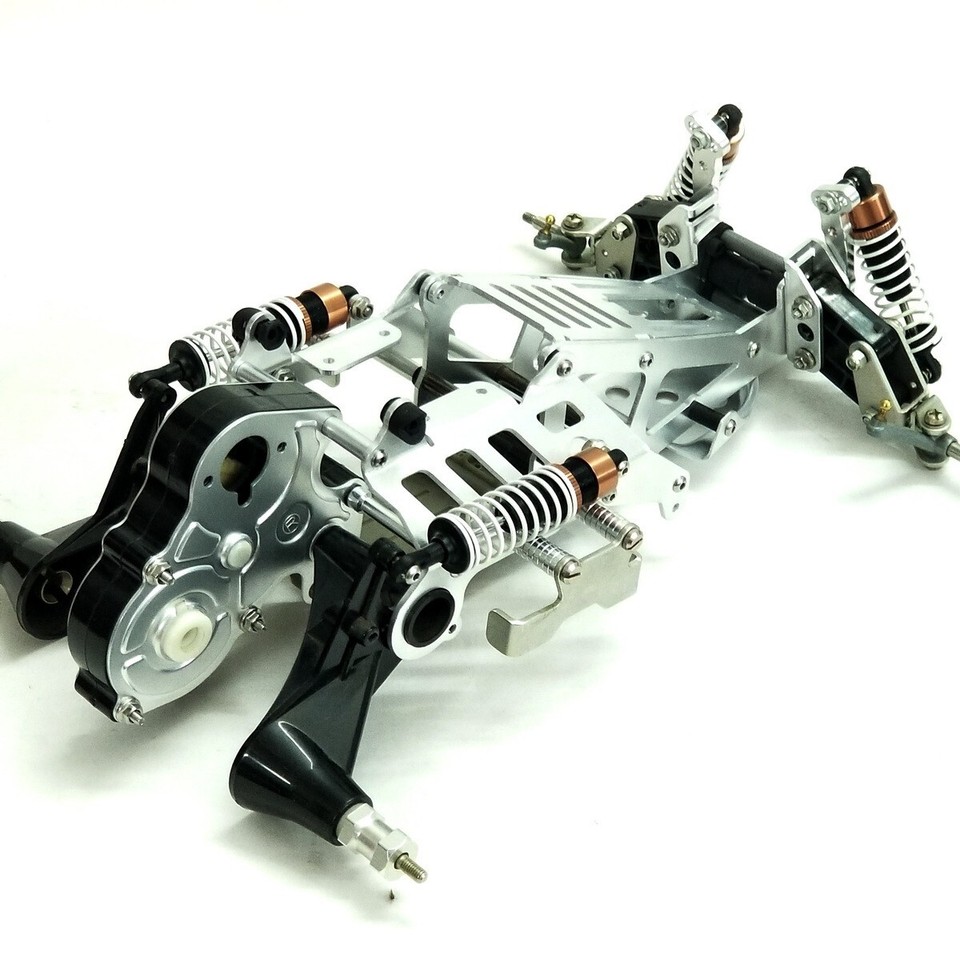 Custom Aluminum Chassis Kit for TAMIYA 1/10 Buggy Frog/BlackFoot ...
