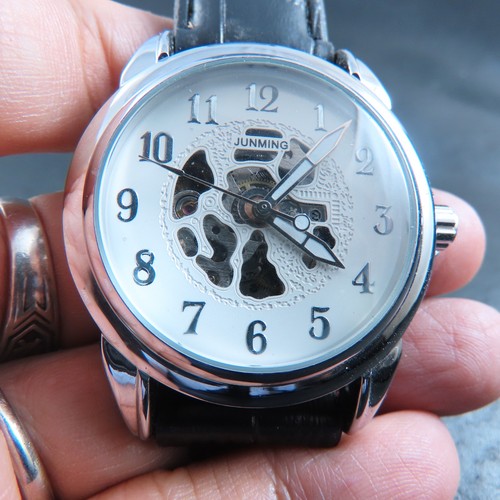 Junming Skeleton Automatic Men Watch | eBay
