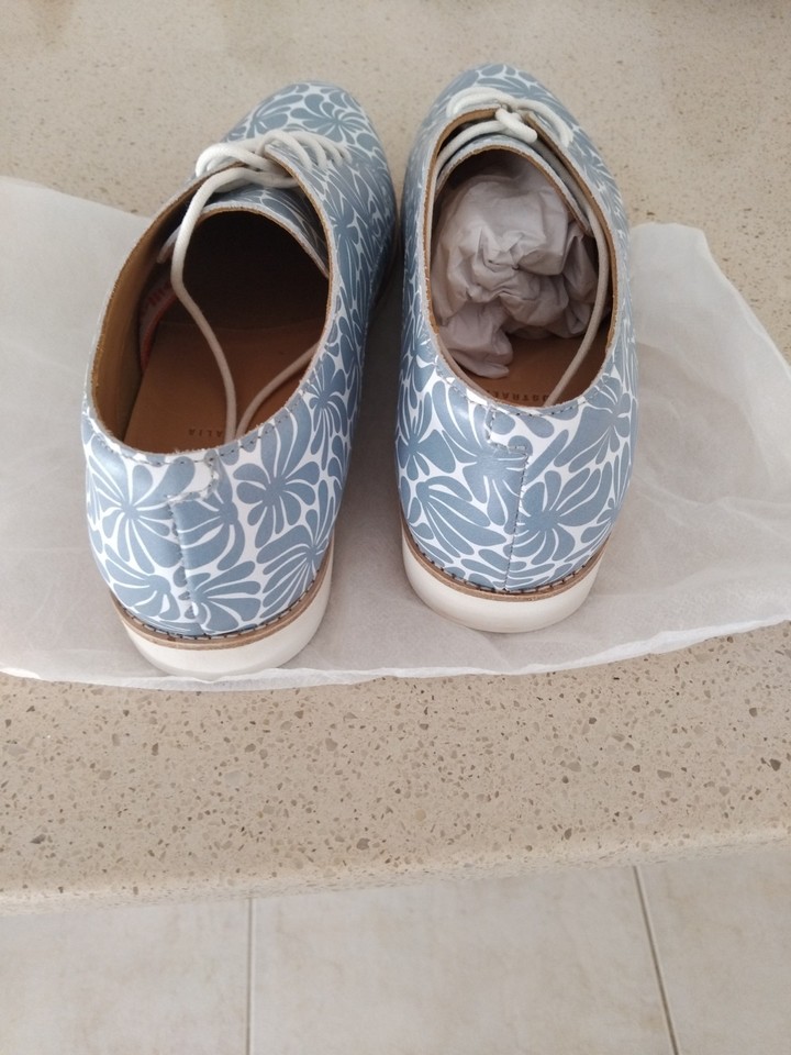 ROLLIE DERBY (NEW) SIZE 41 BLUE FLOWER | eBay Australia
