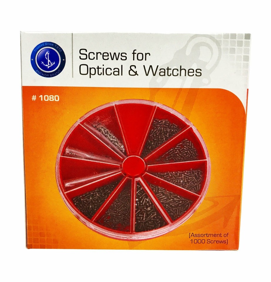 JEWELERS WATCH & OPTICAL SCREW ASSORTMENT - 1,000 PCS | eBay