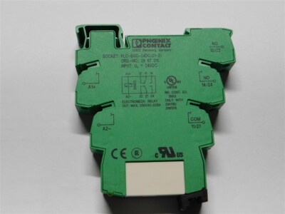 Phoenix Contact PLC-BSC-24DC/21-21 / 2967015 14mm PLC Terminal Block ...
