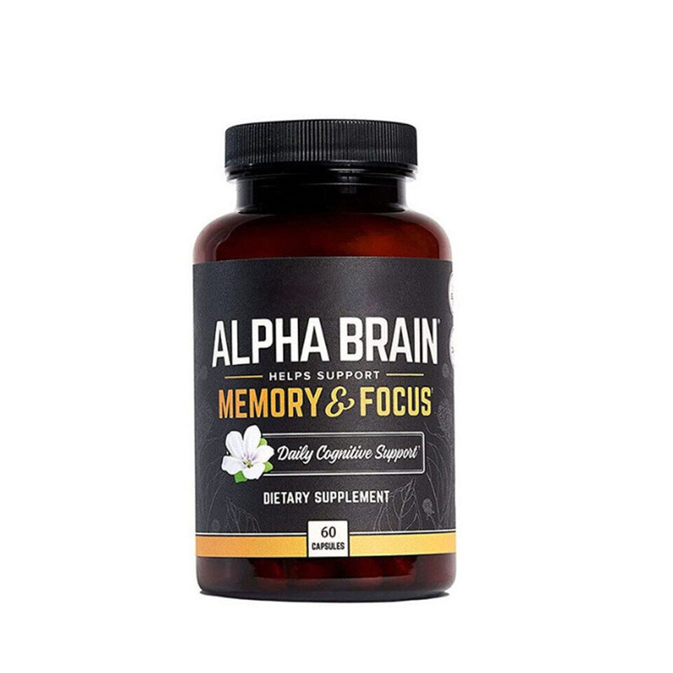 Alpha Brain Memory & Focus 60 Capsules Supplement for Men & Women~ | eBay