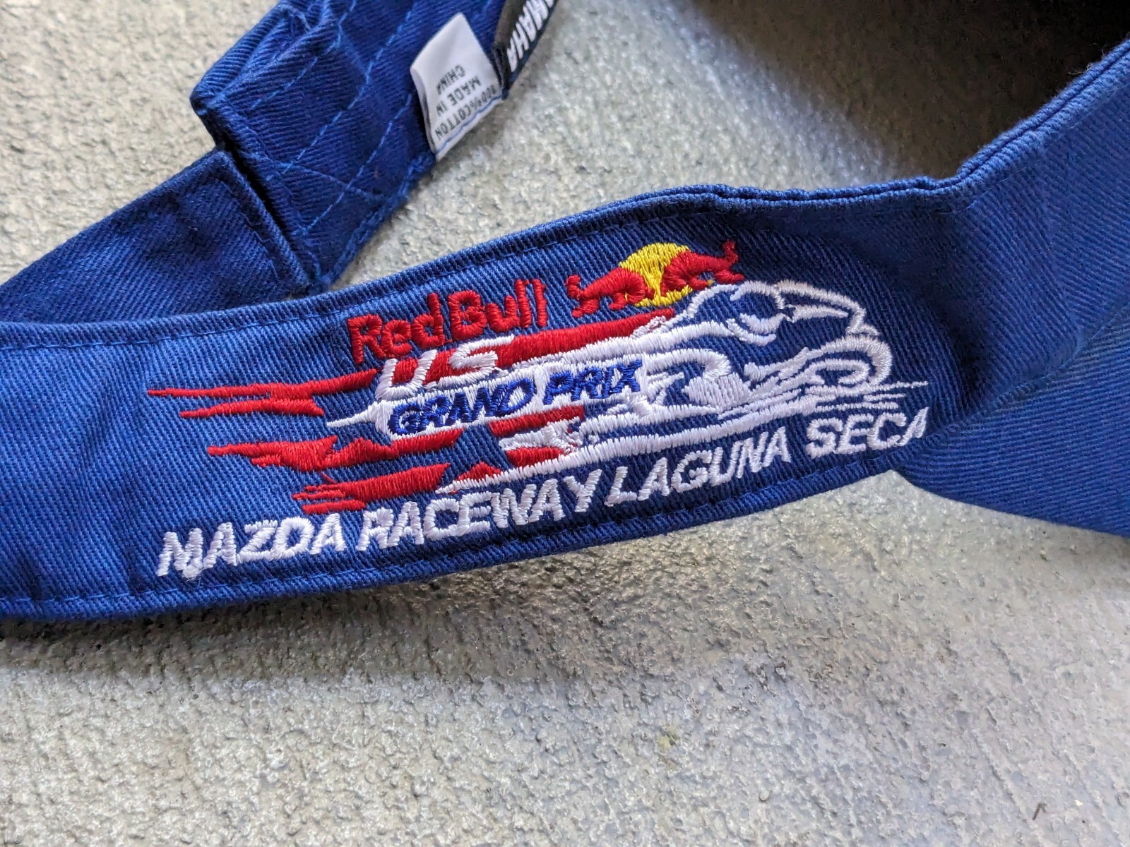 2006 Yamaha Visor Red Bull Mazda US Grand Prix Racewa… - Gem