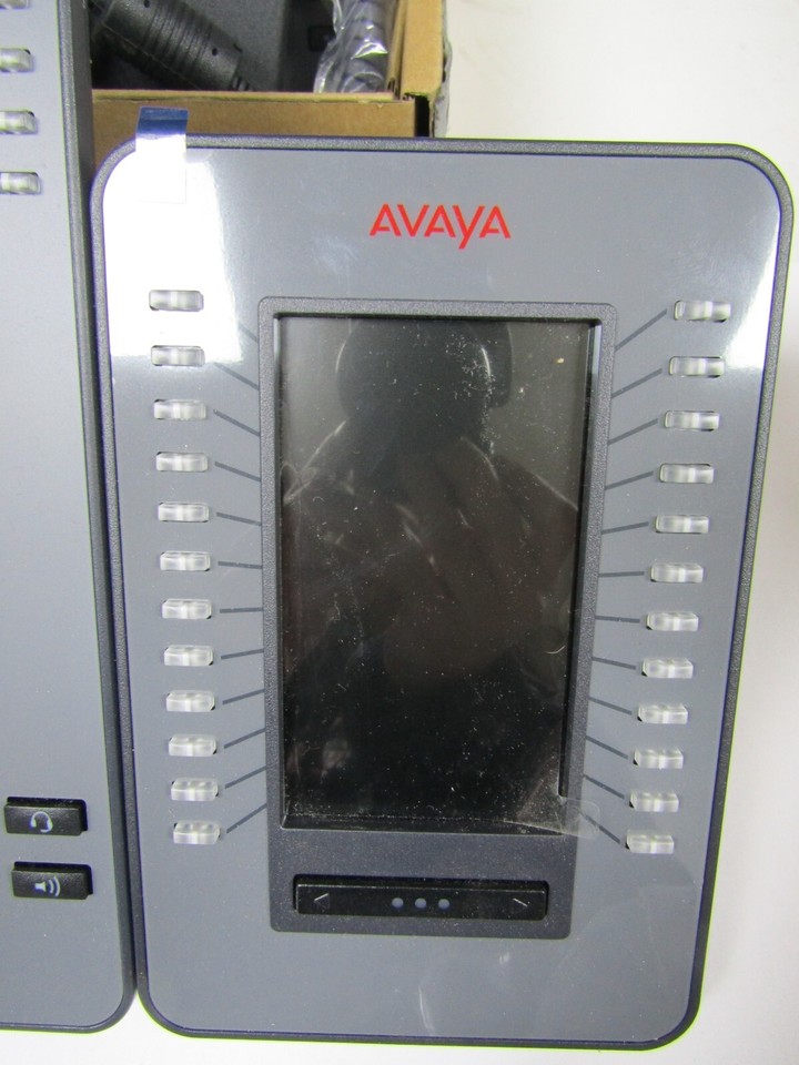 🔥NEW AVAYA J179 D03A 700513569 WITH JEM24 IP 32 LINE COLOR PHONE COBALT ...