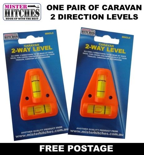 2 X CARAVAN RV CAMPER 2 WAY T SPIRIT BUBBLE LEVELS LEVEL | eBay Australia