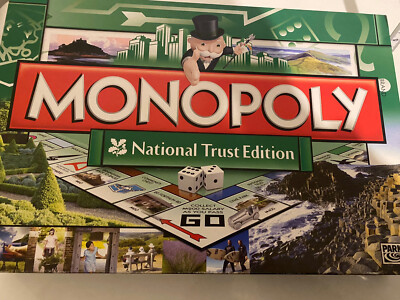 MONOPOLY BOARD GAME,NATIONAL TRUST EDITION | eBay UK