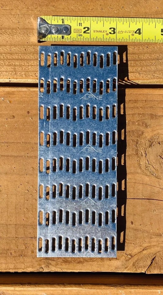 100 QTY 3x8" Truss Plates Mending Plates Structural Connector Plates ...