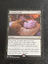 MTG Stinging Study Commander 2021 371 Regular Rare for sale online | eBay