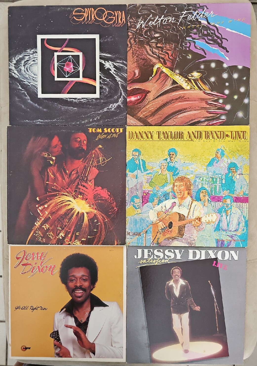 Jessy Dixon DANNY TAYLOR Wilton Felder TOM SCOTT Spyro Gyra VINYL LP ...