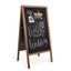 Wood Frame Cafe Restaurant Bar Sidewalk Chalkboard Easel Menu Wedding ...