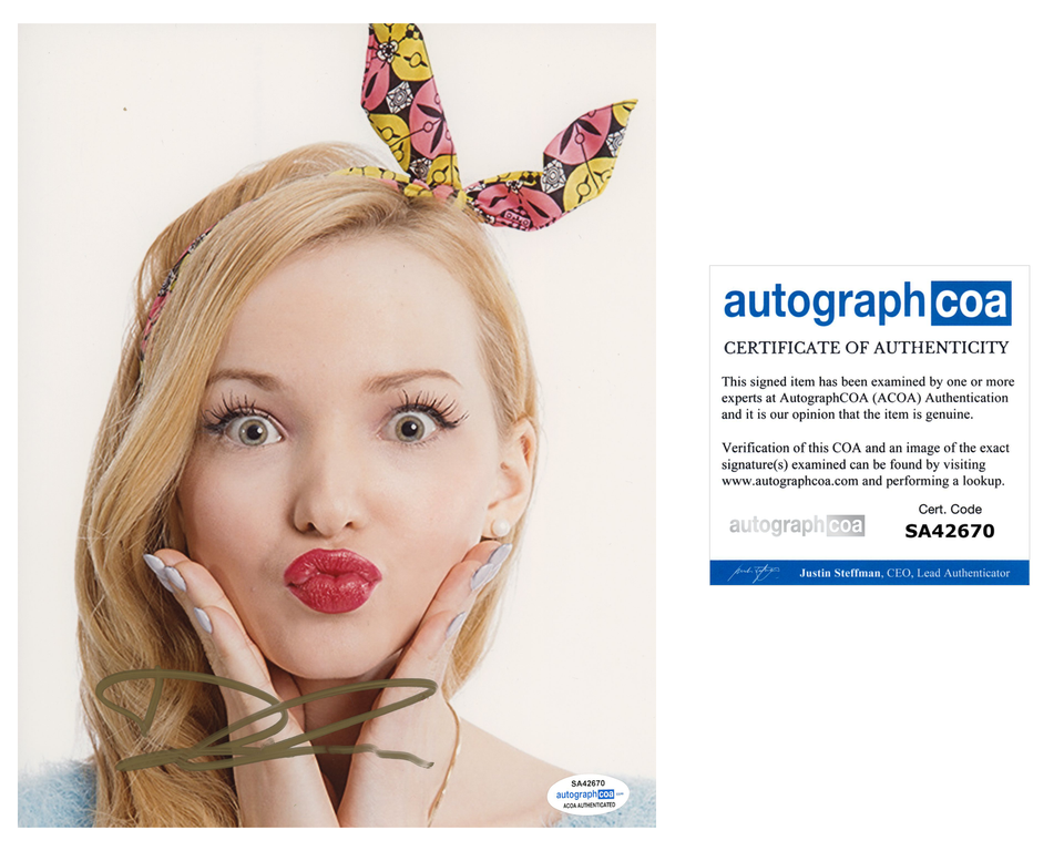 Dove Cameron Sexy Descendants Autographed Signed 8x10 Photo ACOA #5 | eBay
