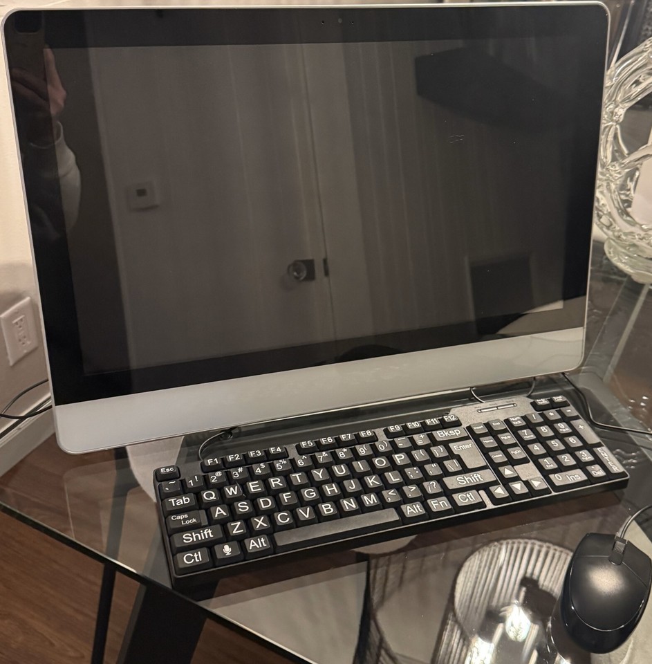 Telikin 22" Elite Silver Touchscreen Computer Keyboard Mouse Manuals ...