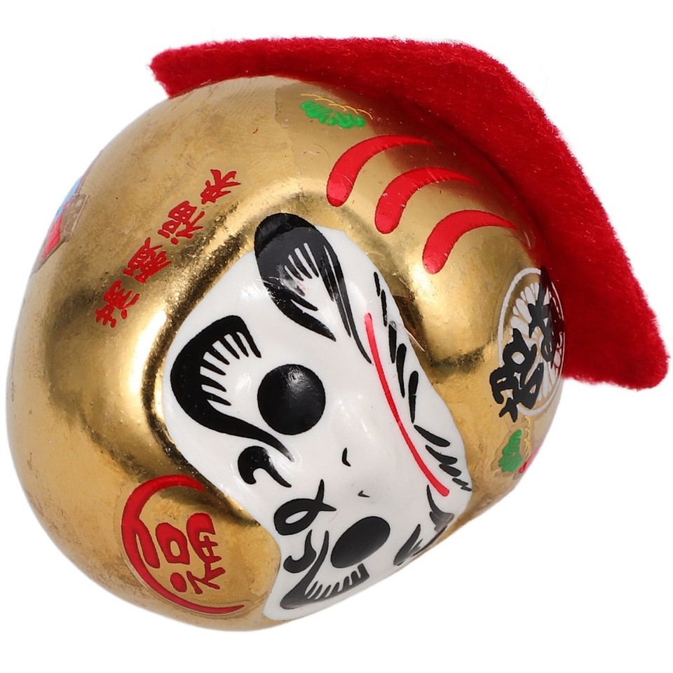 Porcelain Japanese Ceramics Fortune Statue Miniature Desk Decor | eBay ...