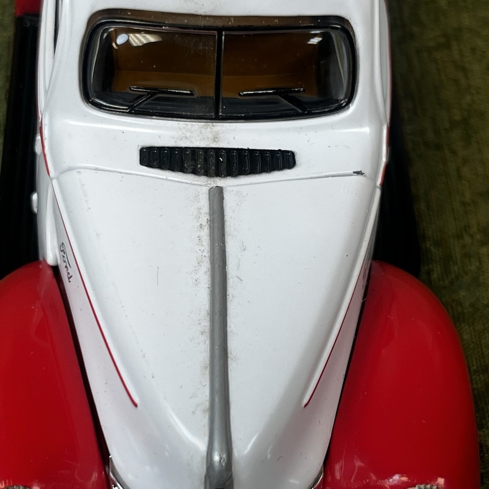 Vintage Metal Diecast 1940 Ford Pickup Truck Pepsi Cola 1:24 Golden ...