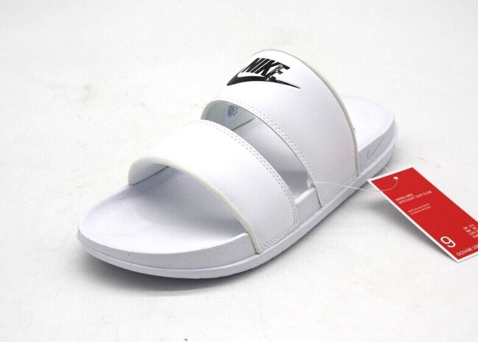 NIKE SLIDE OFFCOURT DUO SLIDE WHITE BLACK DC0496-100 WOMENS SLIP ON | eBay