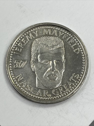 Nascar Greats Coin Collection 37 Jeremy Mayfield 1996 Limited Driver ...