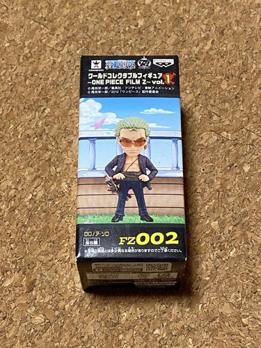 One Piece Film Z Roronoa Zoro Figure WCF FZ002 - Excellent Condition | eBay