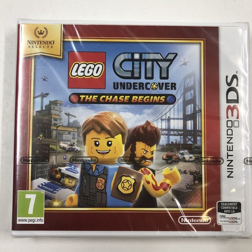 NEUF NEW lego city undercover the chasse nintendo 3DS compatible 2DS FR ...