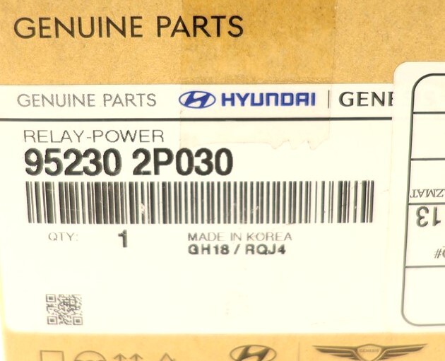 Genuine OEM Accessory Power Relay for Hyundai 952302P030 for sale ...