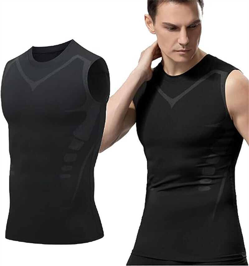Shaperluv - Shaperluv Male Shaper Tank, Chest Gynecomastia Compression ...