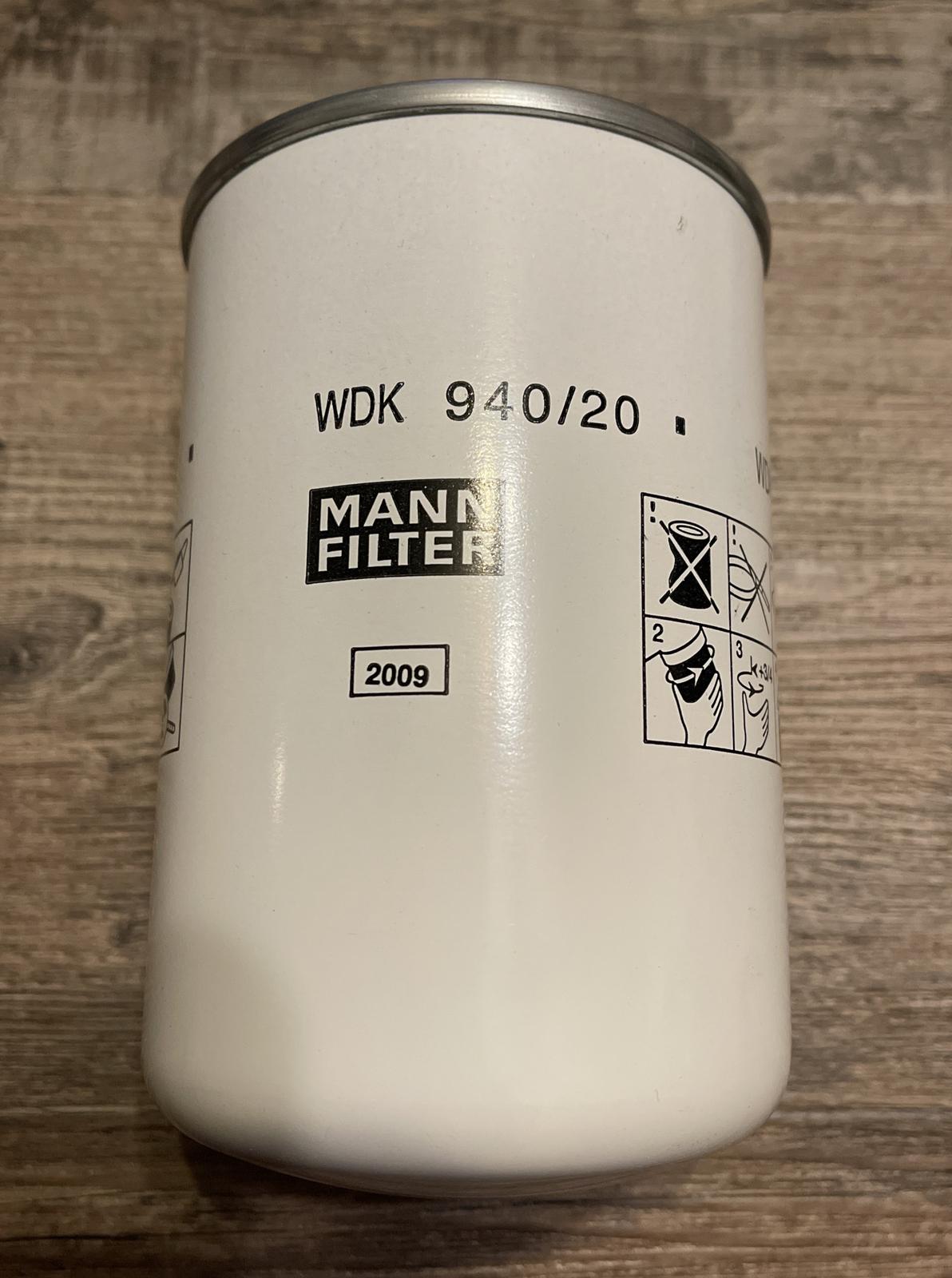 MANN WDK940 - Cross reference fuel filters