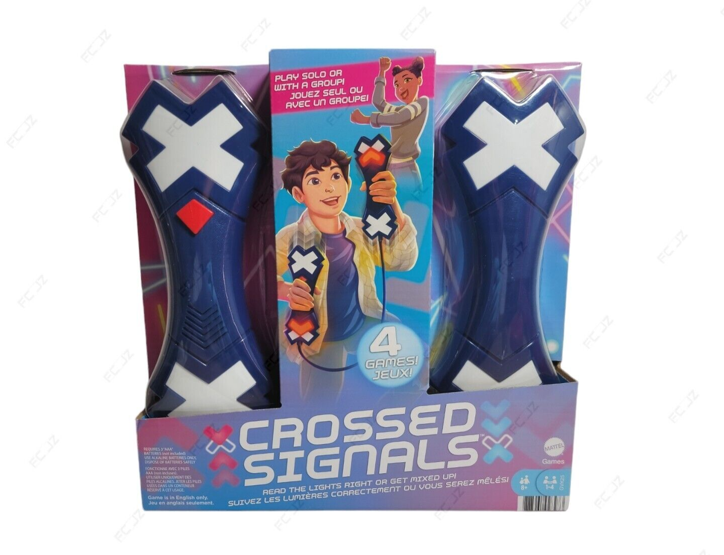 Mattel Games Crossed Signals Game for Kids & Adults, 1-4 Players - NEW ...