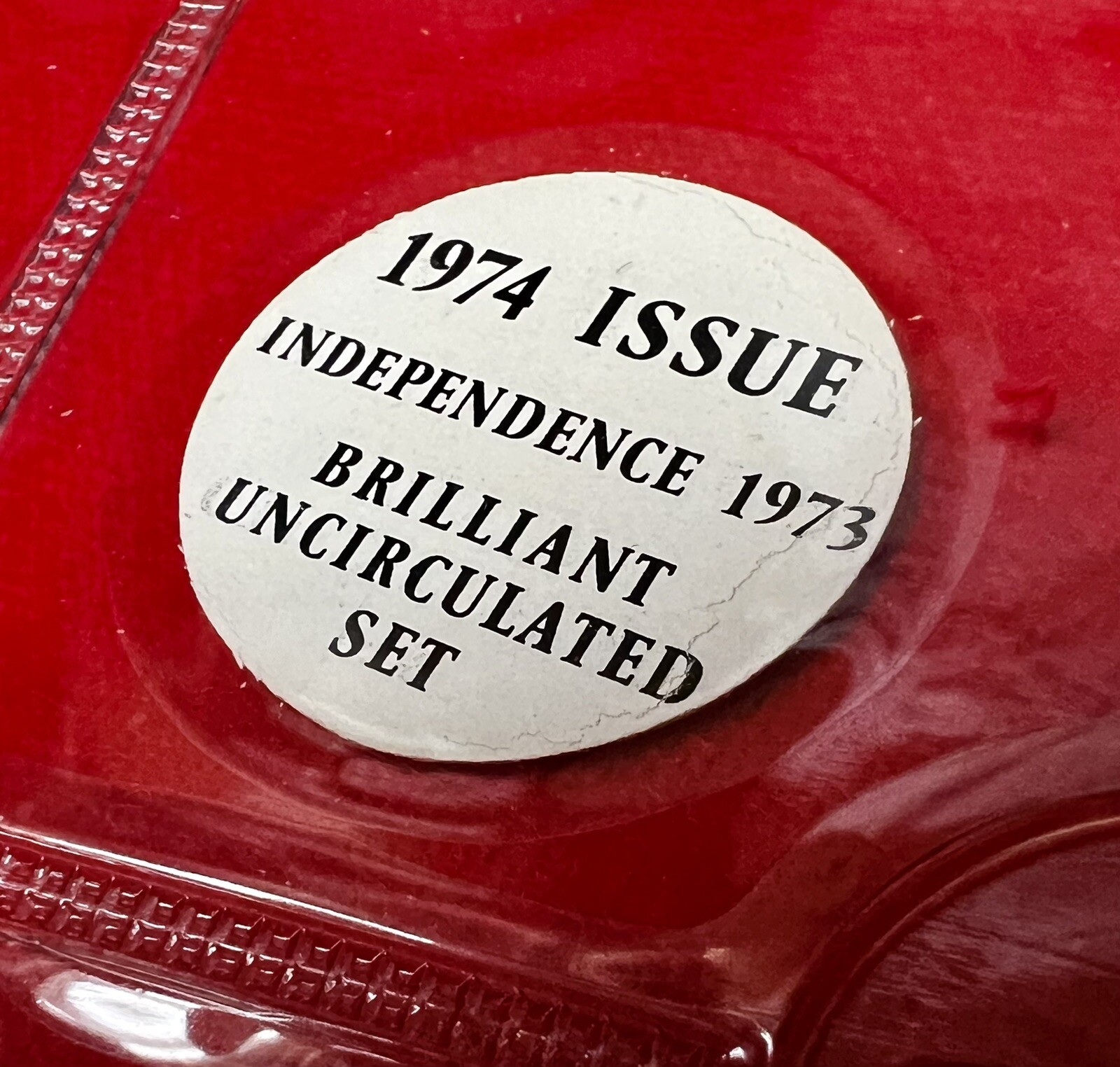 1974 RARE Brilliant Uncirculated 22k Gold 4 Coin Set Central Bank ...