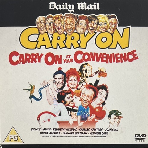 Carry On At Your Convenience - Daily Mail Promotional DVD In A Card ...