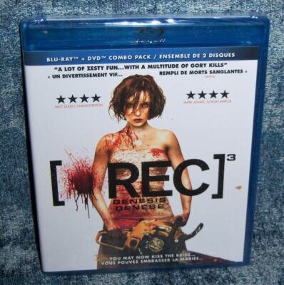 NEW REC 3 GENESIS SPANISH HORROR MOVIE BLU RAY & DVD 2012 CANADIAN ...