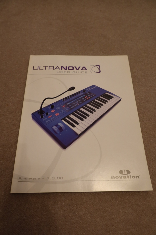 Novation UltraNova Synthesiser *Good Condition - Original Packaging ...