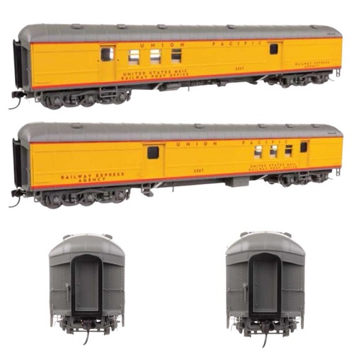 Walthers 920-17421 HO 70' Heavyweight RPO Baggage Car ~ Union Pacific ...