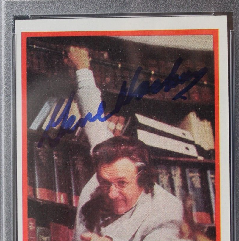 Gene Hackman Actor Signed 1978 SUPERMAN THE MOVIE #76 Autographed RARE ...