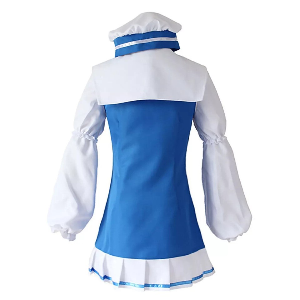 Ryuoh no Oshigoto Ai Hinatsuru Outfit Anime Blue Uniform Cosplay ...