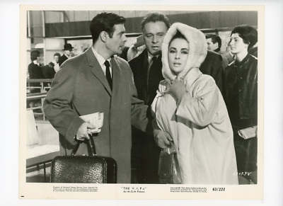 VIPS Original Movie Still 8x10 Elizabeth Taylor, Richard Burton 1963 ...