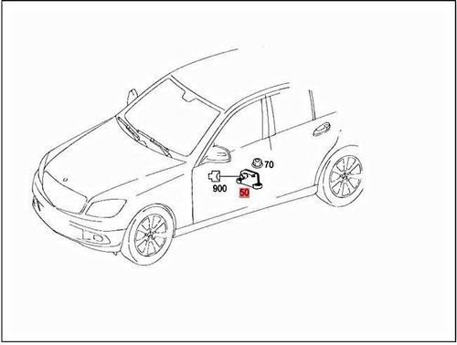 Genuine MERCEDES BBDC C204 S204 W204 X204 Sensor cluster 0075420418 | eBay