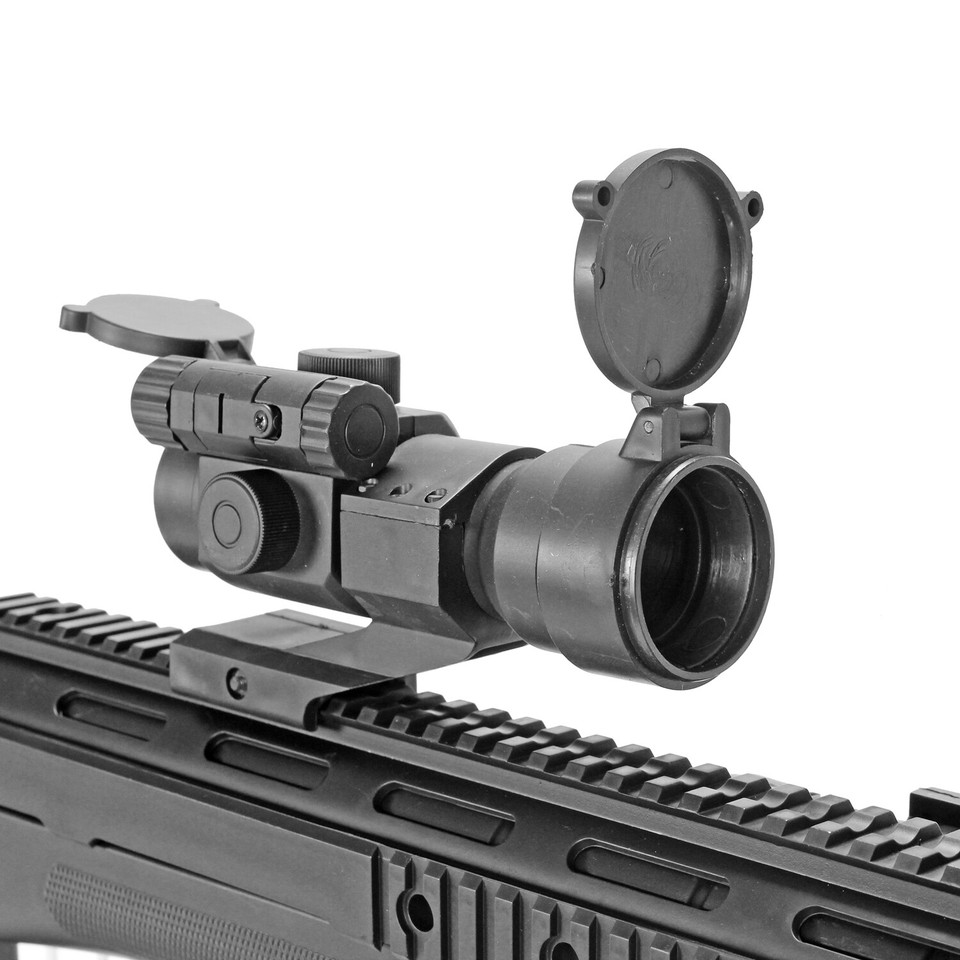 BBTac Airsoft Gun Sniper Rifle Spring Loader M160 with Red Dot Scope ...