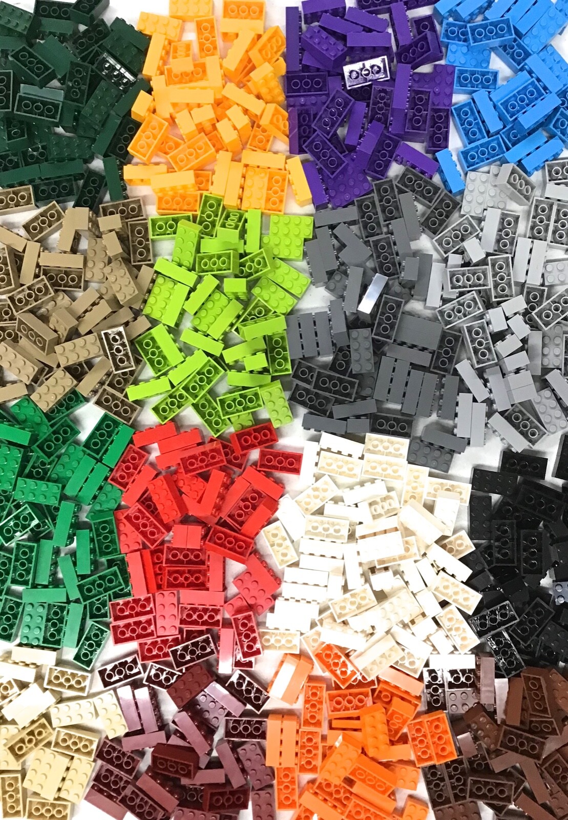 LEGO 2 x 4 Stud Brick Pieces Building Block Parts YOU CHOOSE COLOR ...