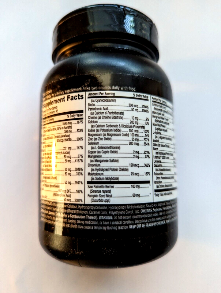 GNC Mega Men Prostate and Virility ,Sexual Health 90 Ct. Exp 04/27 Free ...