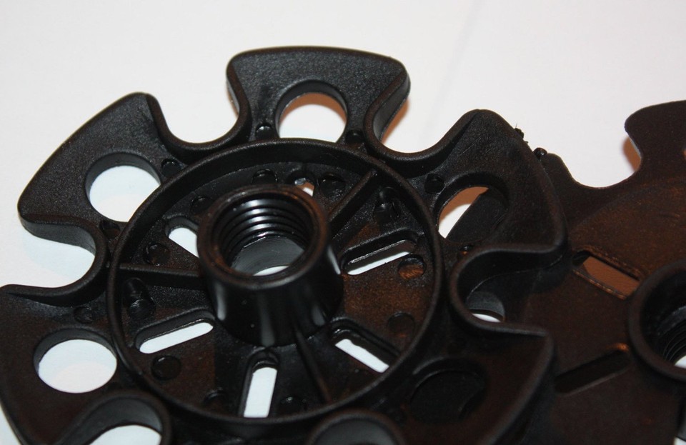 Ski poles Powder Baskets skis Snow powder Basket black pair NEW | eBay