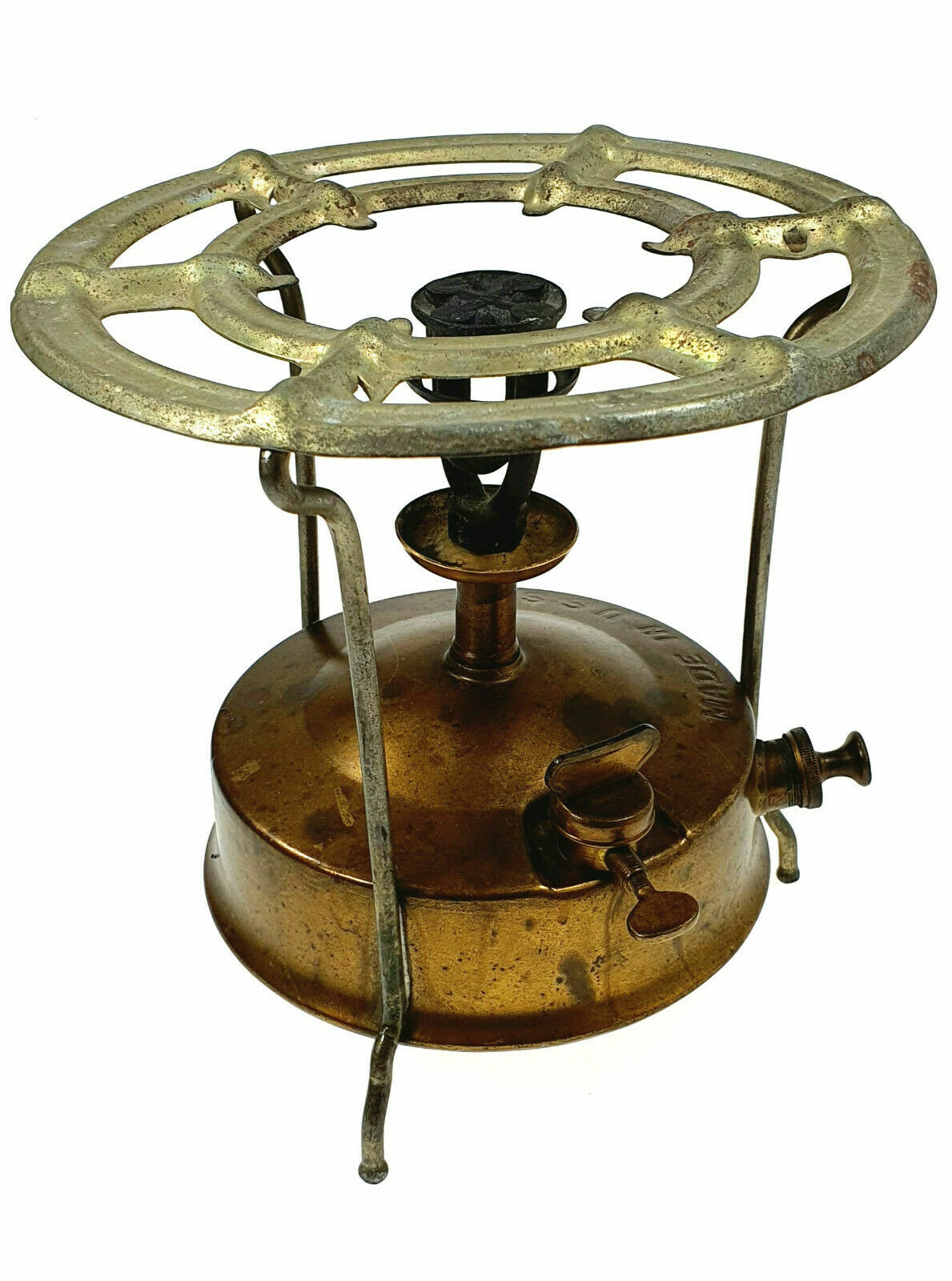 Soviet Vintage Brass Fuel Stove Antique Kerosene Multifuel Camping ...