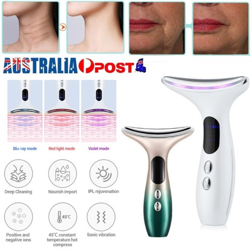 Neck Facial Skin Firming Beauty Machine Wrinkle Reduce LED Photon ...