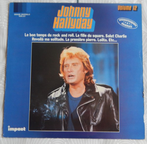 vinyles disque 33 tours impact volume 12 johnny hallyday 6886 227 | eBay