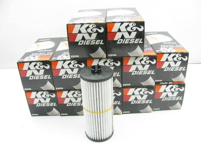 (12) K&N HP-8027 Diesel Engine Oil Filters - 57215 CH9260 84215 P7188 ...