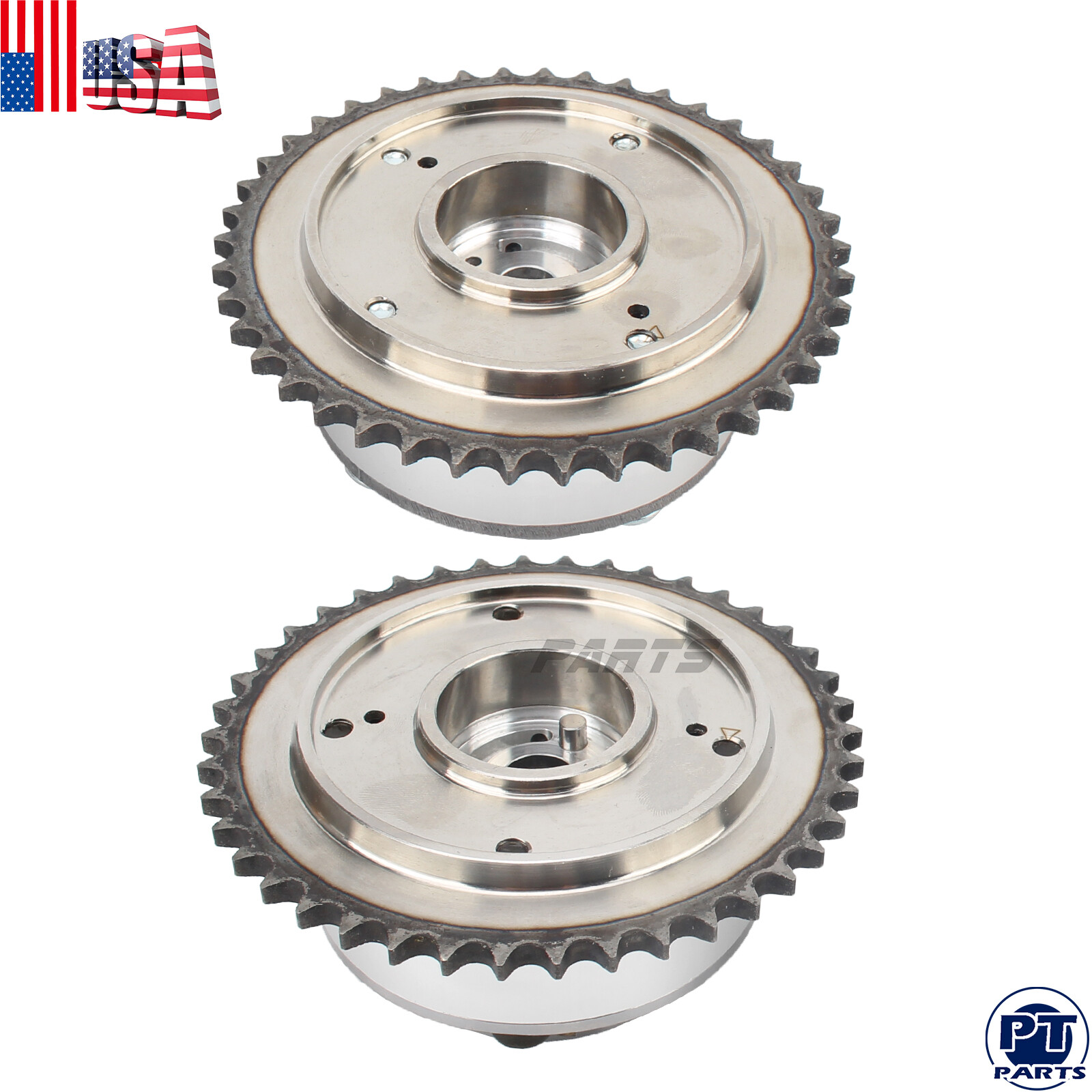 2PCS Camshaft Phaser Fits Hyundai Kia Elantra Sonata Tucson Optima ...